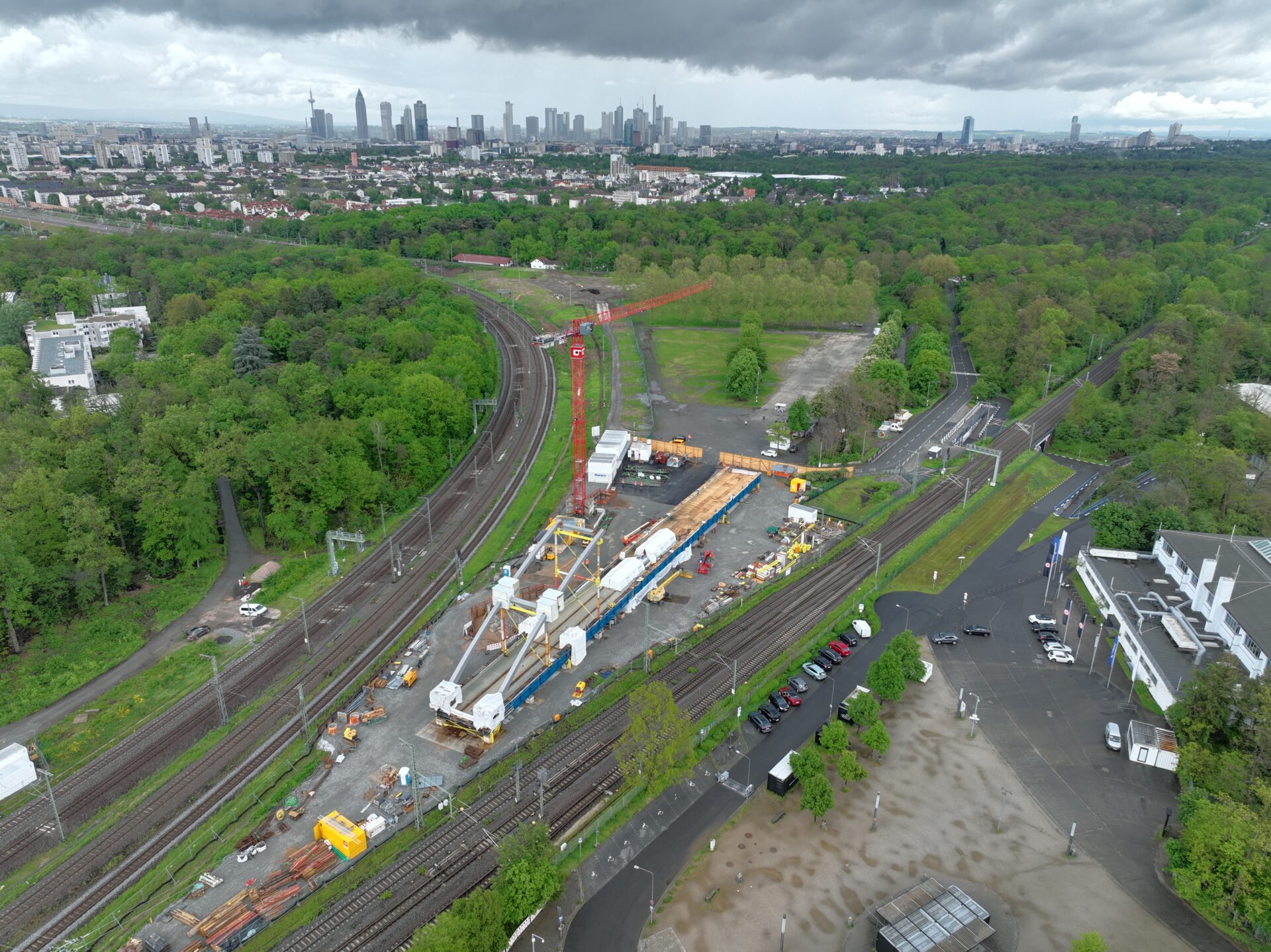 Western bypass line as rail ring for Frankfurt | DB E&C